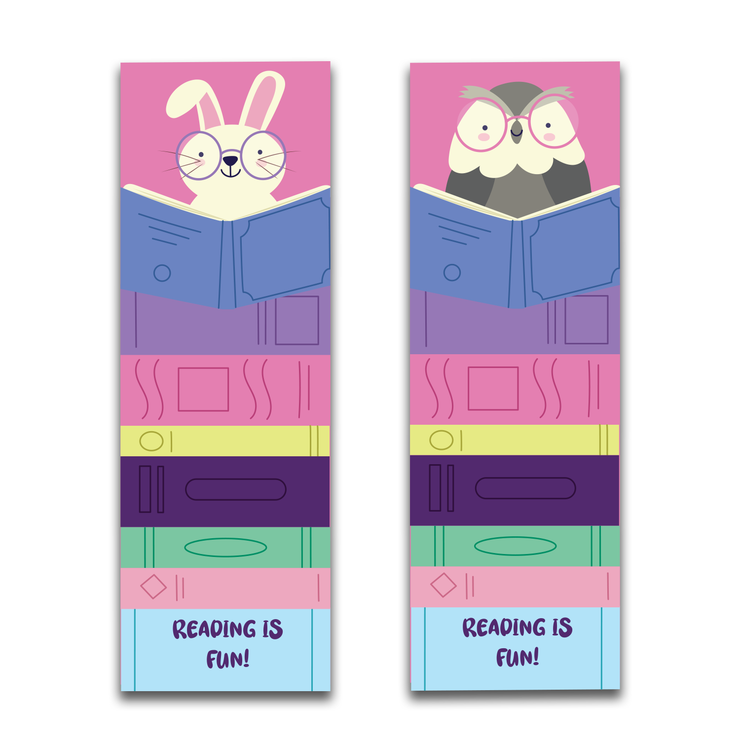 Reading is Fun - Bookmark – special