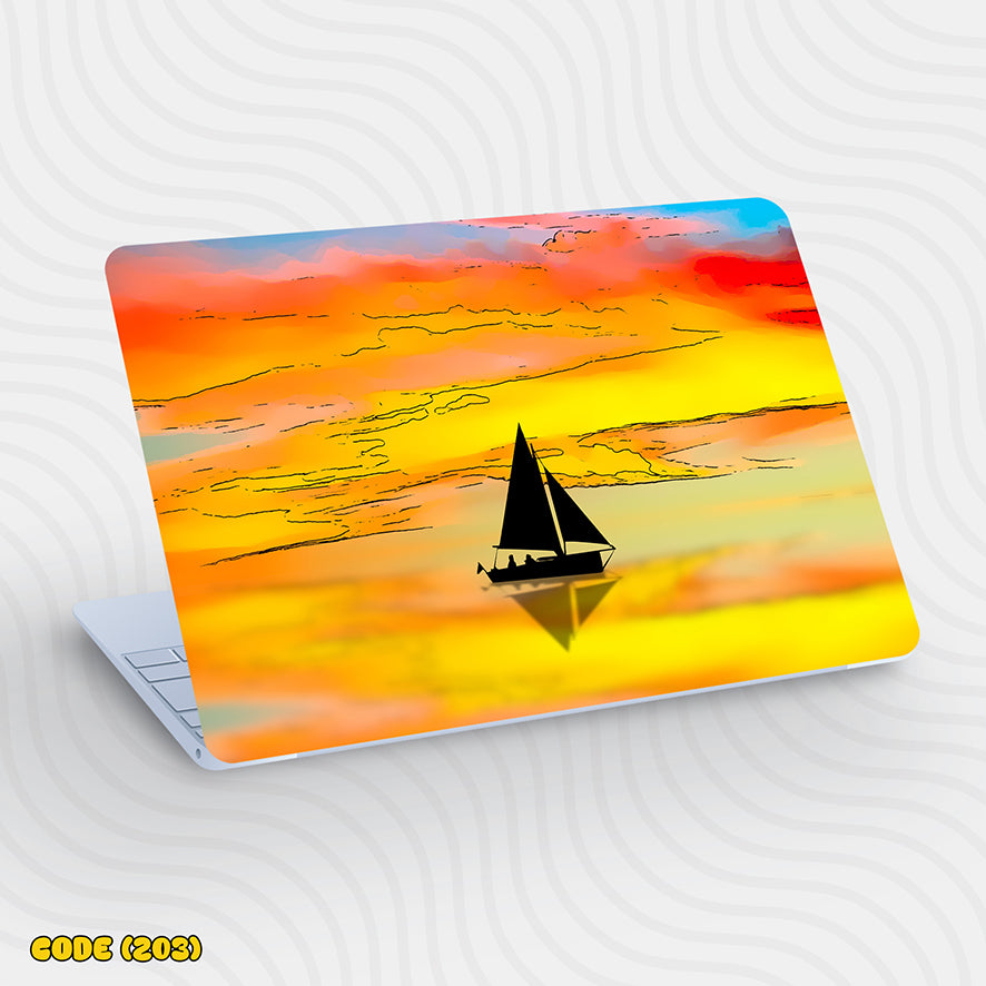 Boat Painting - Laptop Skin – special