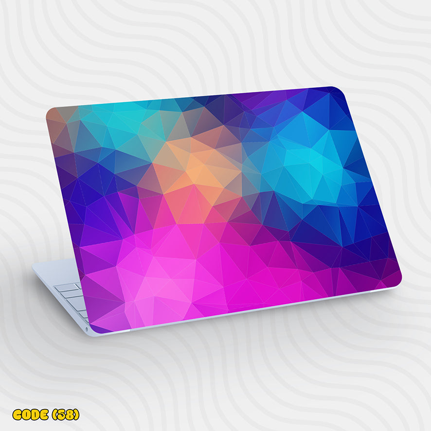 Geometric Polygon Laptop Skin code 58 – special