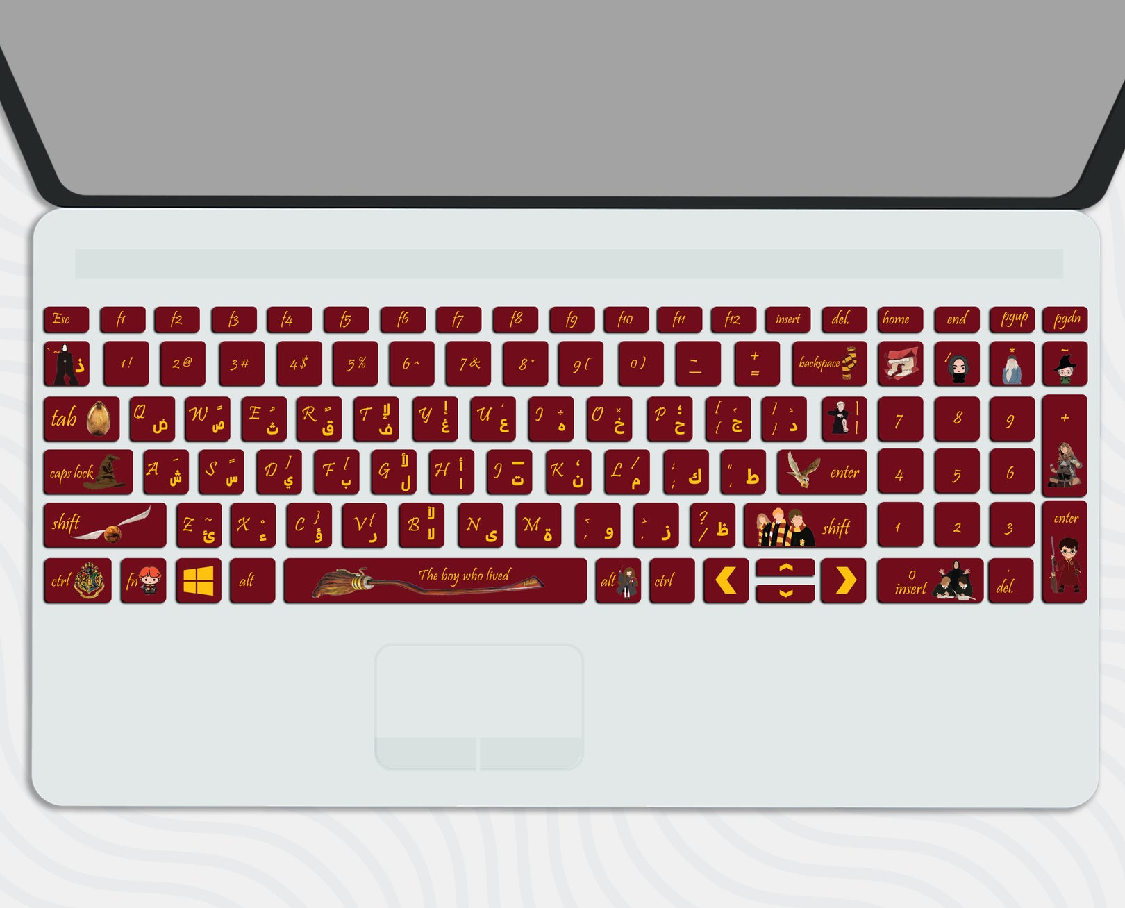 Harry Potter - Keyboard Sticker – special
